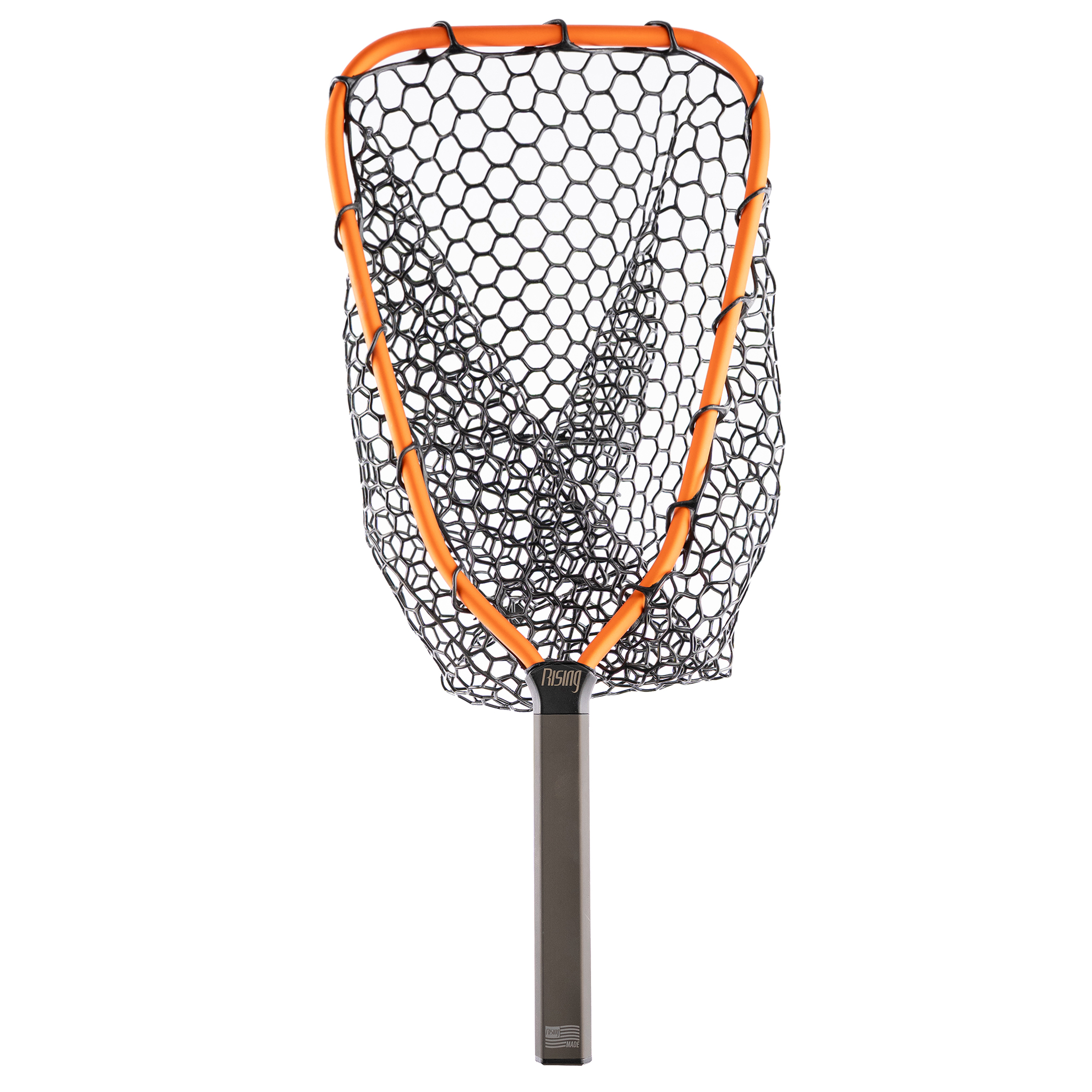 Fly Fishing Landing Nets – Aluminum, Rubber Bag | Rising Fishing